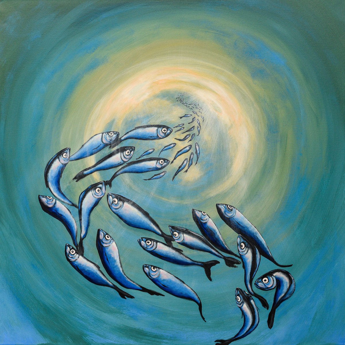 Herring Ball Above print – Tide Watcher